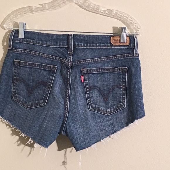 Levi's | Shorts | Levis Womens Cutoffs 55 Size 8 Frayed Hem | Poshmark